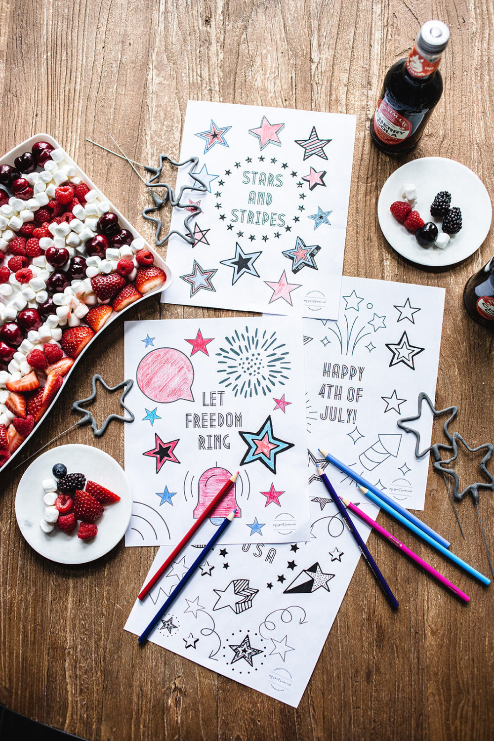 Fourth Of July Coloring Pages– Free Printables - My Sweet Savannah