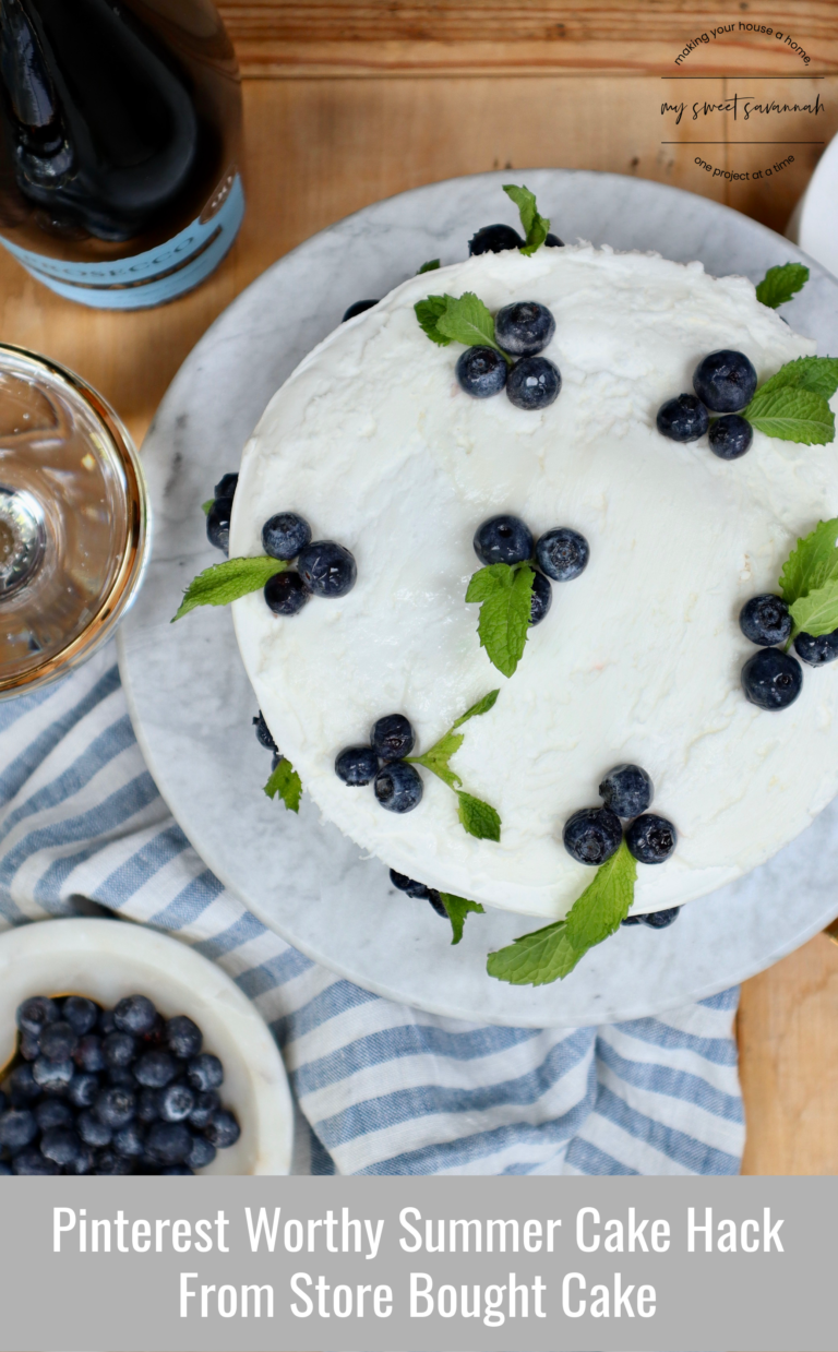 Pinterest worthy summer cake hack - My Sweet Savannah