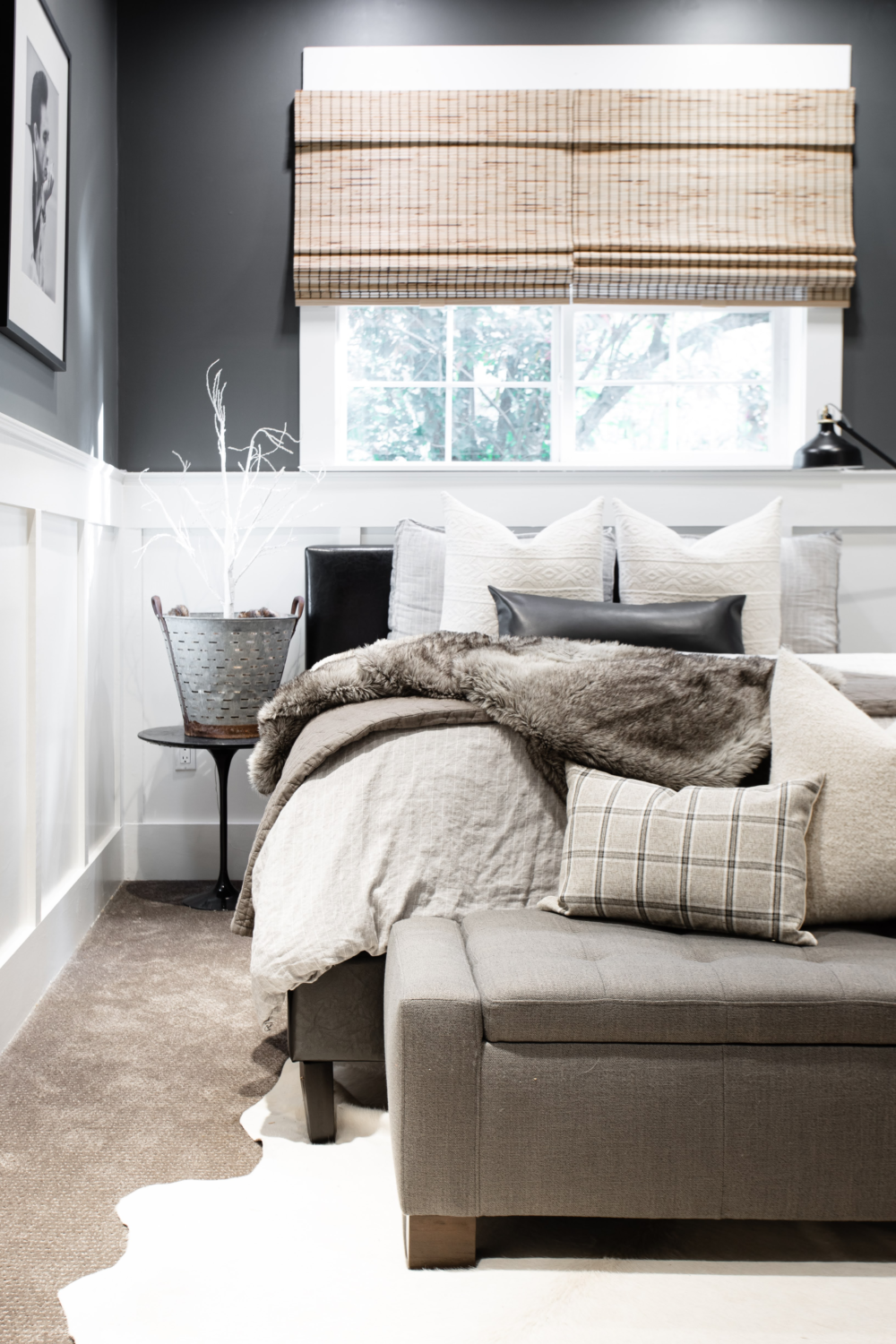 cozy holiday bedding ideas - My Sweet Savannah