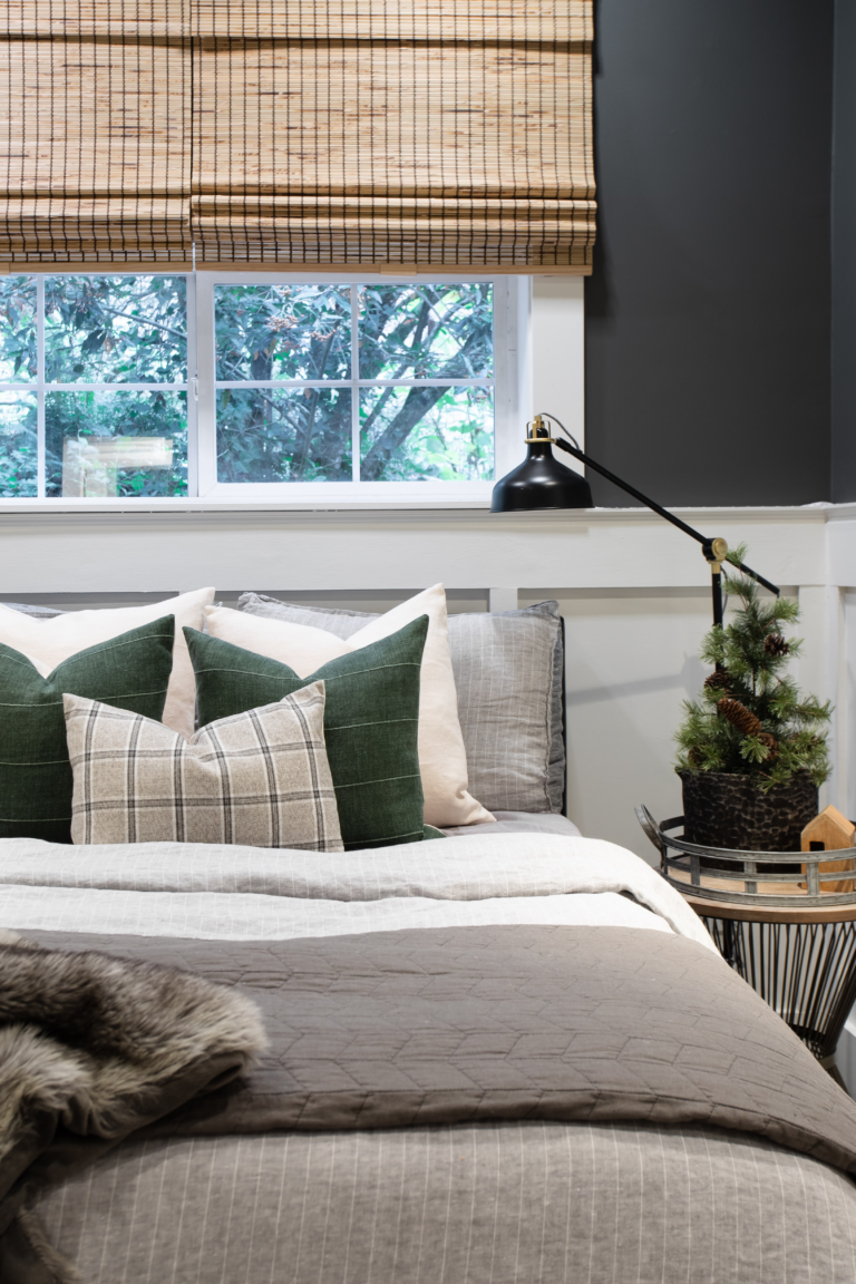 cozy holiday bedding ideas - My Sweet Savannah