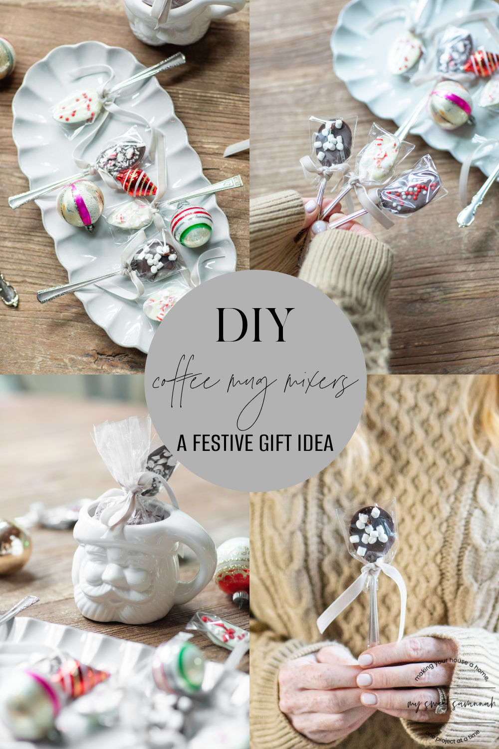 DIY Coffee Mug Mixers: A Festive Gift Idea - My Sweet Savannah