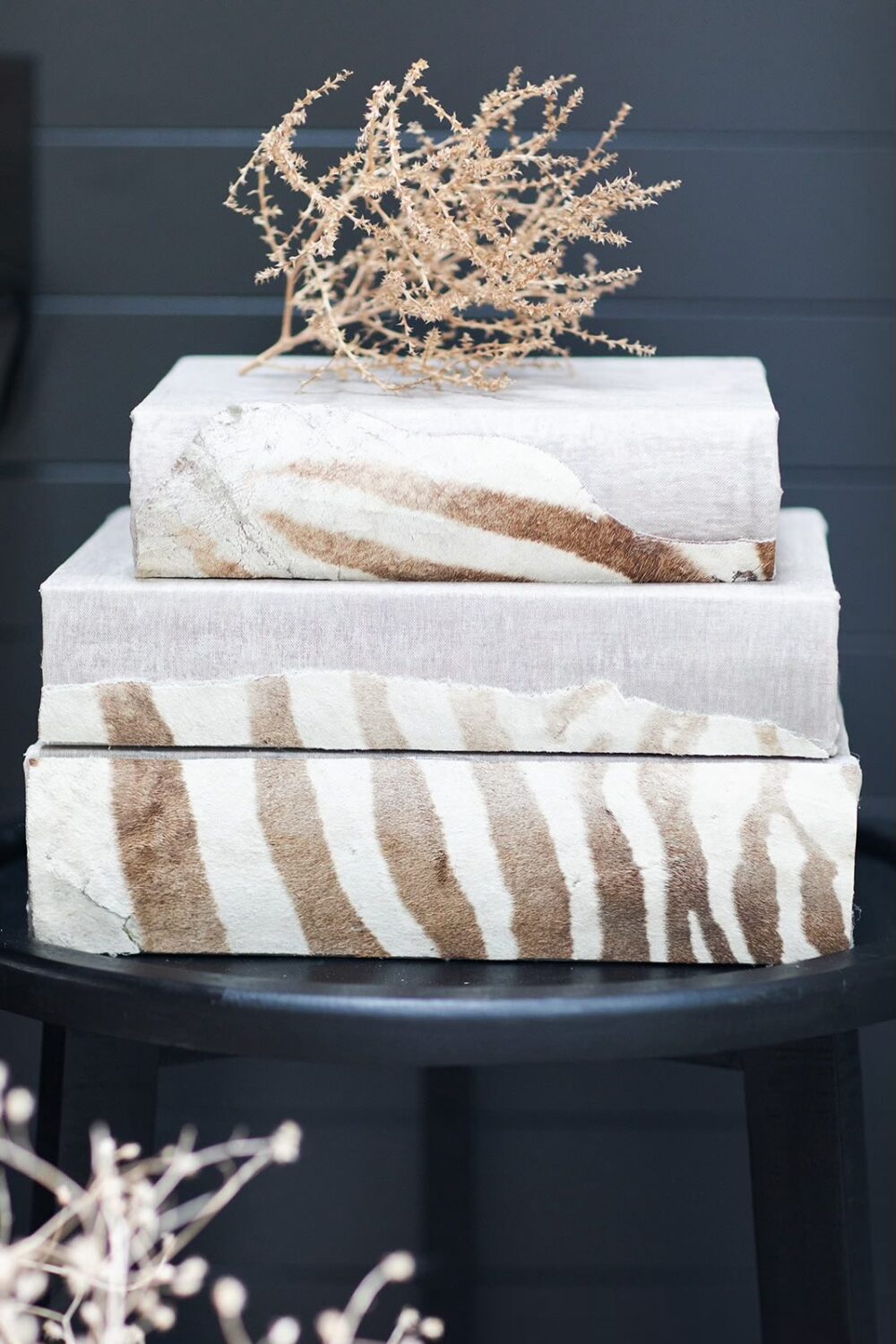 Thrifted Book Boxes DIY Makeover - My Sweet Savannah