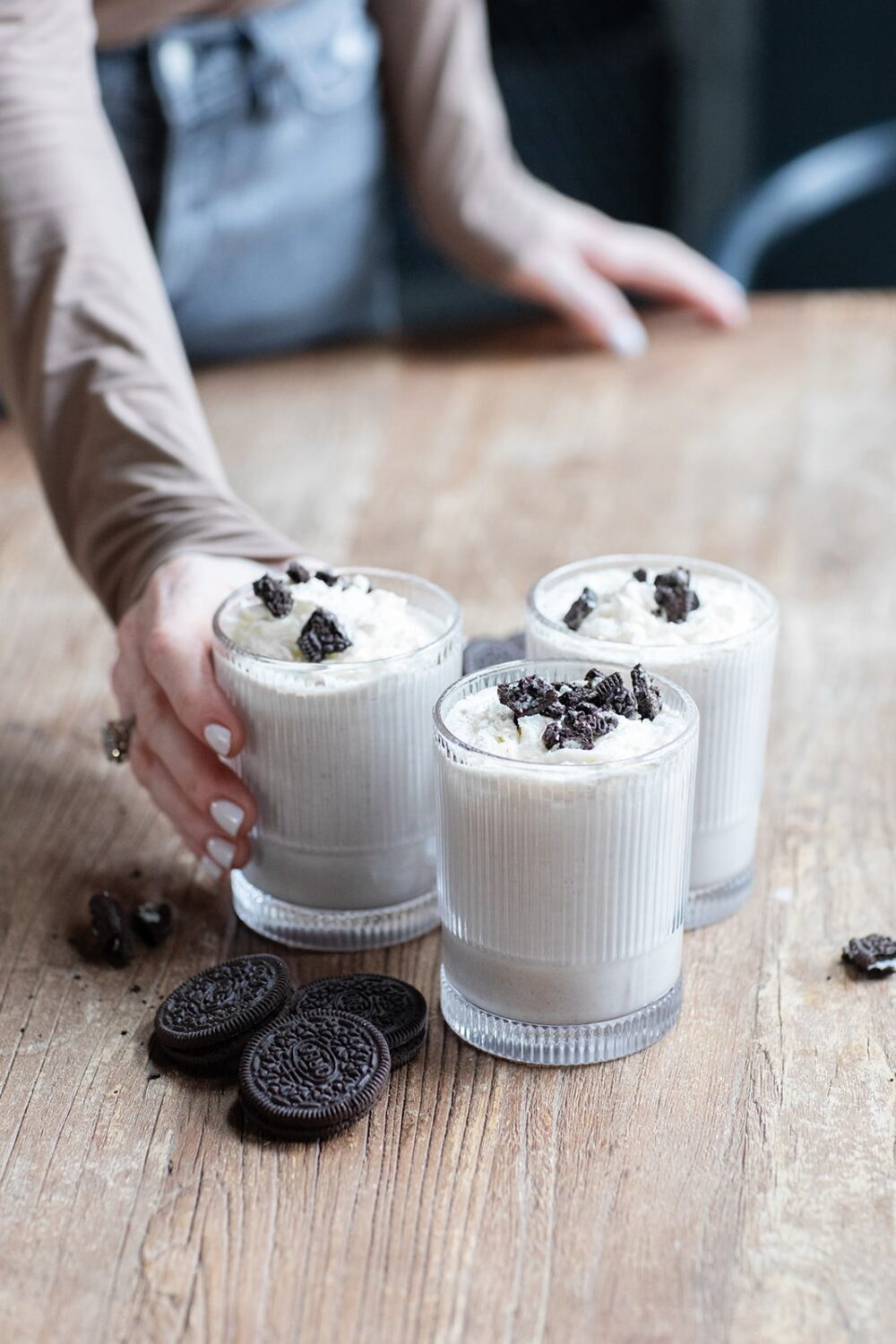 Oreo Peanut Butter Shake - My Sweet Savannah