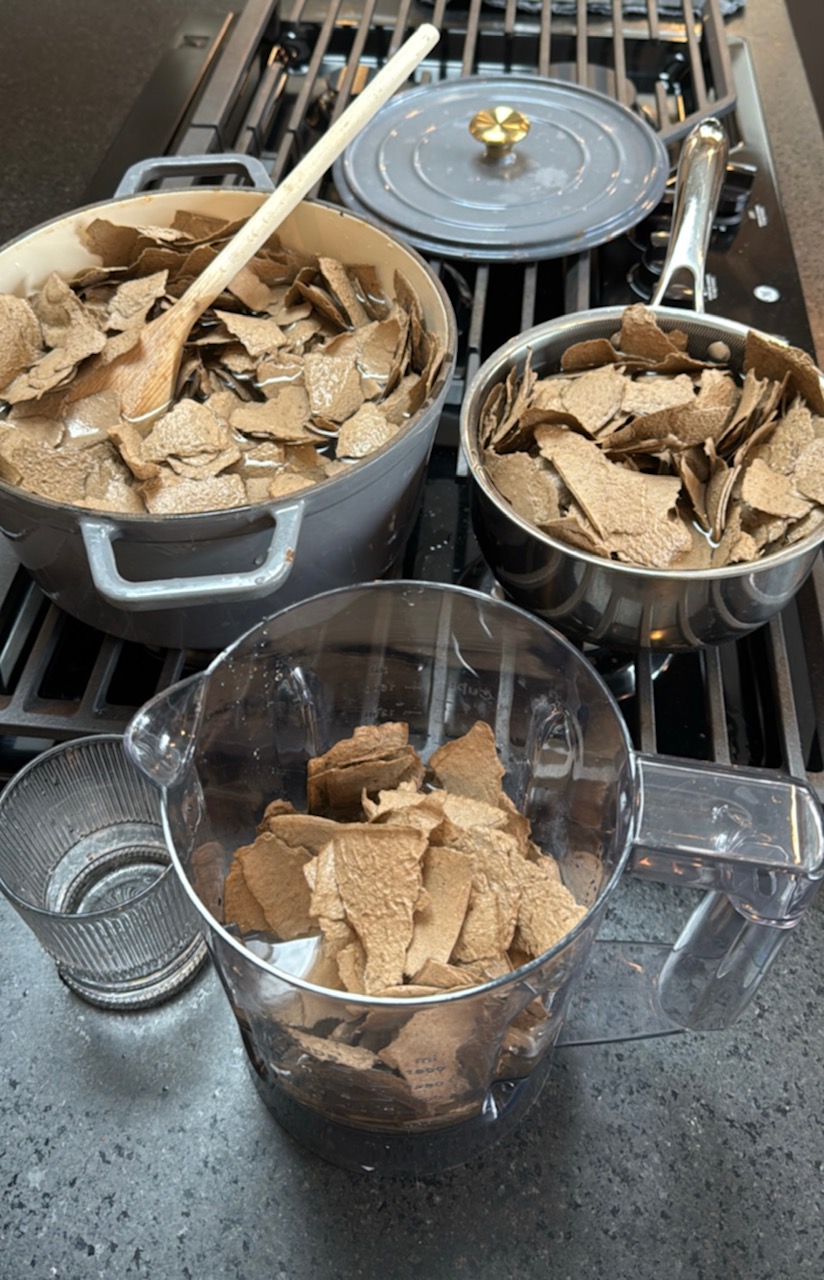 Easy Paper Mache Bowl with Peat Pots - My Sweet Savannah