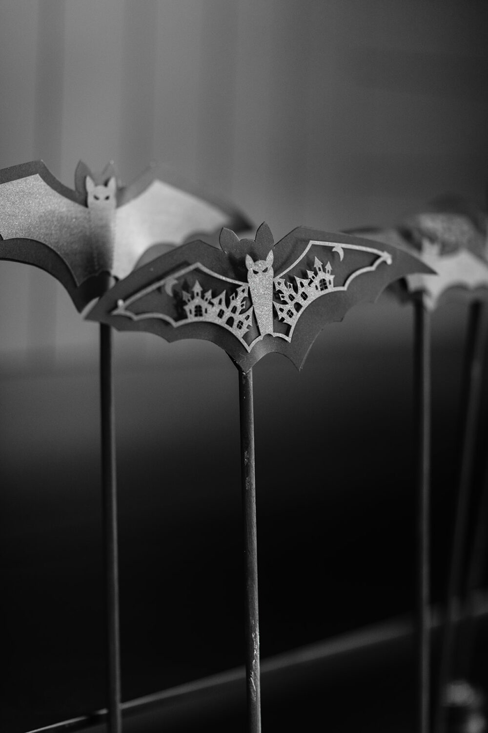 DIY Halloween Bat Decorations Tutorial - My Sweet Savannah